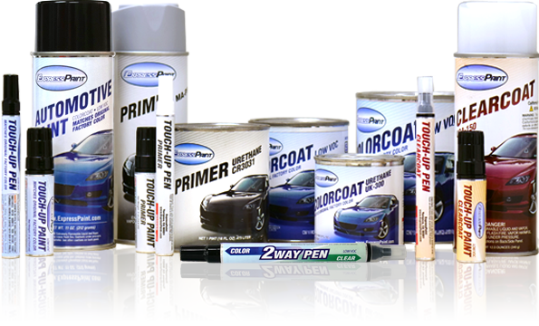 Automobile Touch Up Paint - Factory Matched Paints - Express Paint